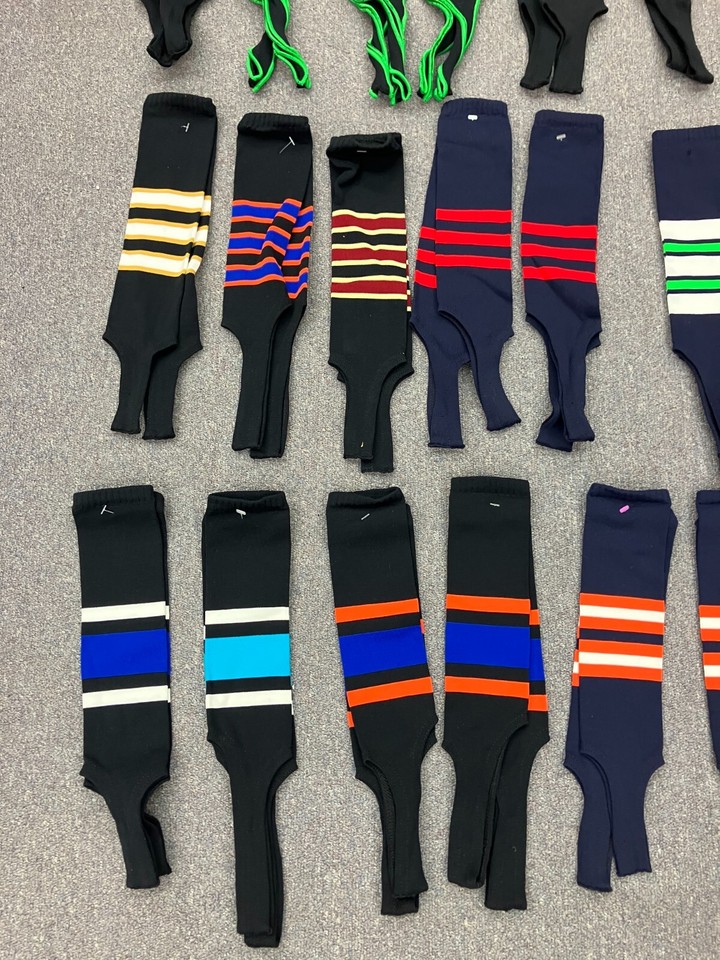Striped Baseball Softball Stirrups BLACK NAVY WITH STRIPES ALL ...