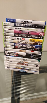 Video game lot x18 games (GameCube/PS4/Wii/Xbox 360) | eBay