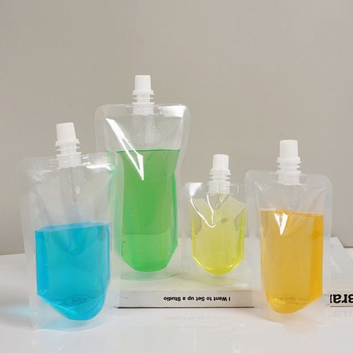 Squeezable Refillable Liquid Containers Juice Pouches Soybean Milk ...