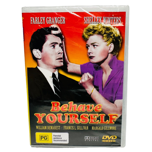 Behave Yourself DVD Movie Region 0 All PAL Comedy Shelley Winters New Sealed 9326314008367 ...