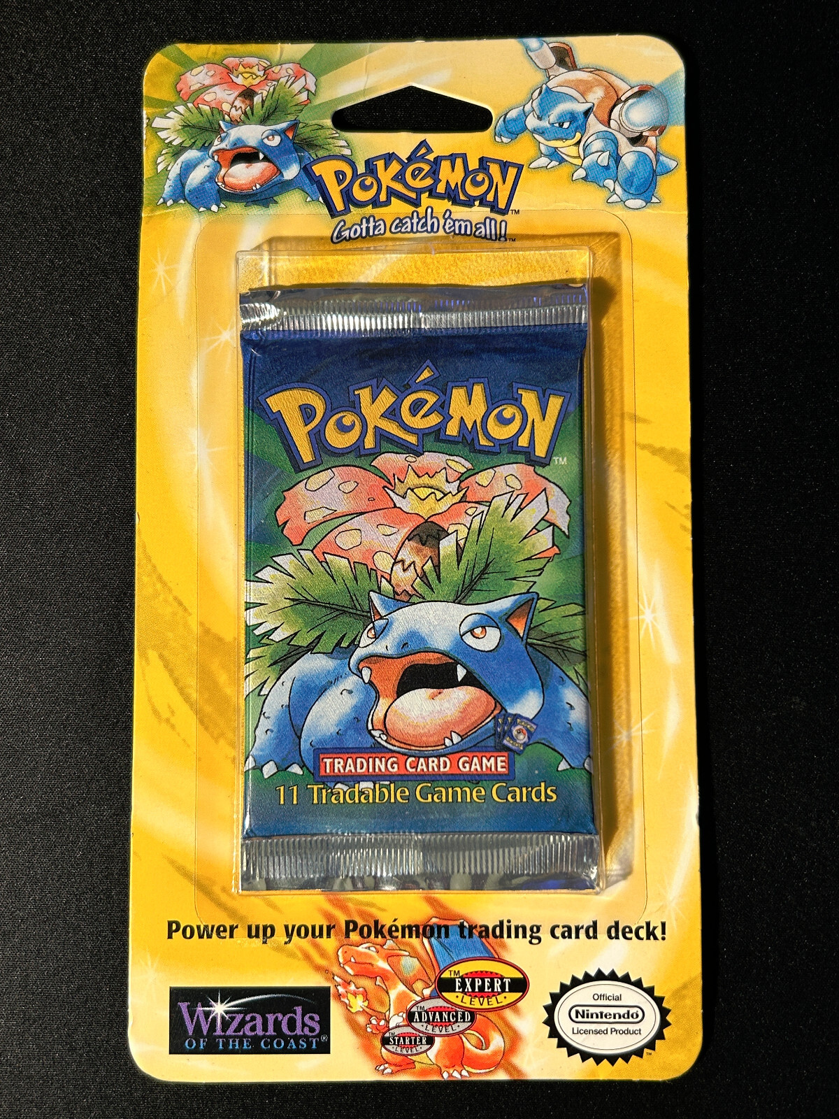 Shadowless Long Crimp Base Set Sealed Booster Blister Pack Venusaur ...