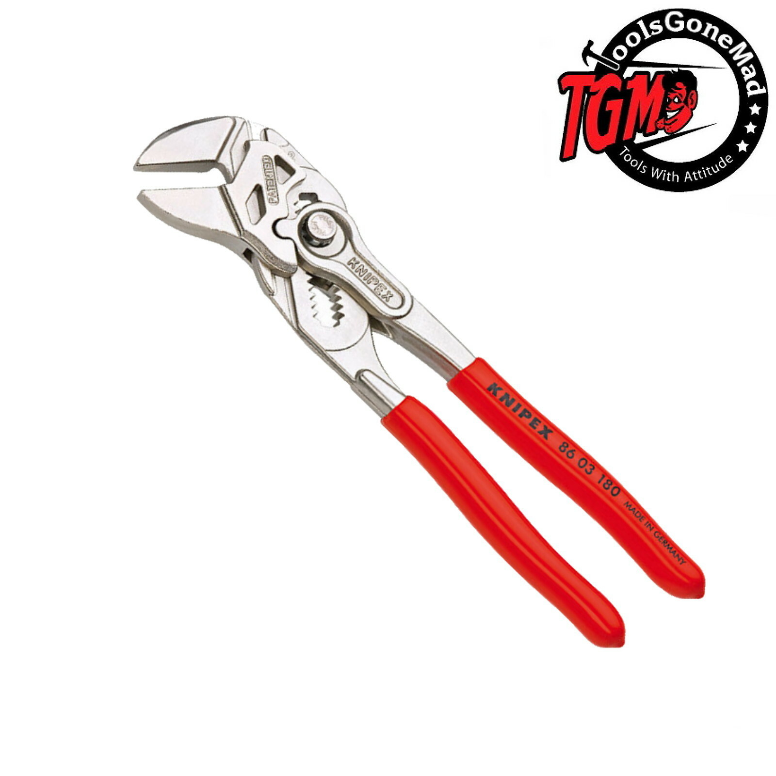 Knipex Adjustable Pliers Wrench 8603150 8603180 8603250 8603300 Choose ...