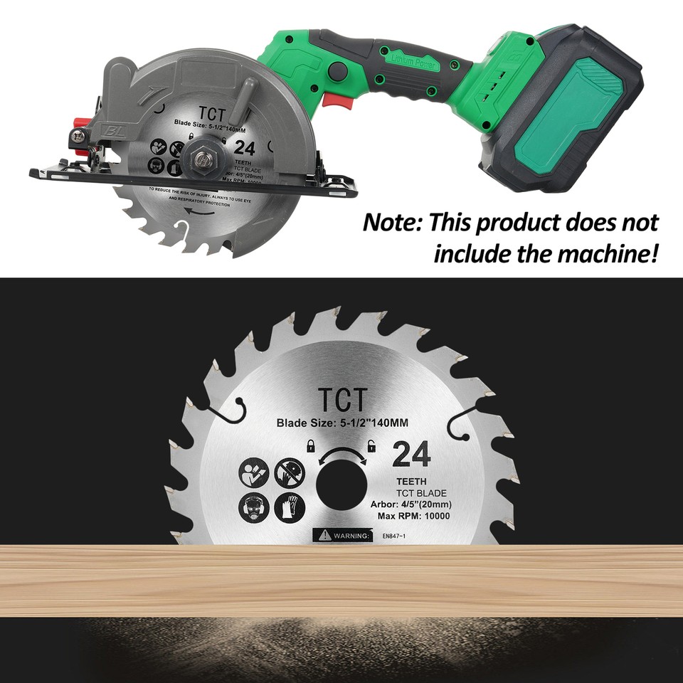 5-1/2-Inch 140mm Circular 24 Wood Cutting Disc for Cutting O1K8 | eBay