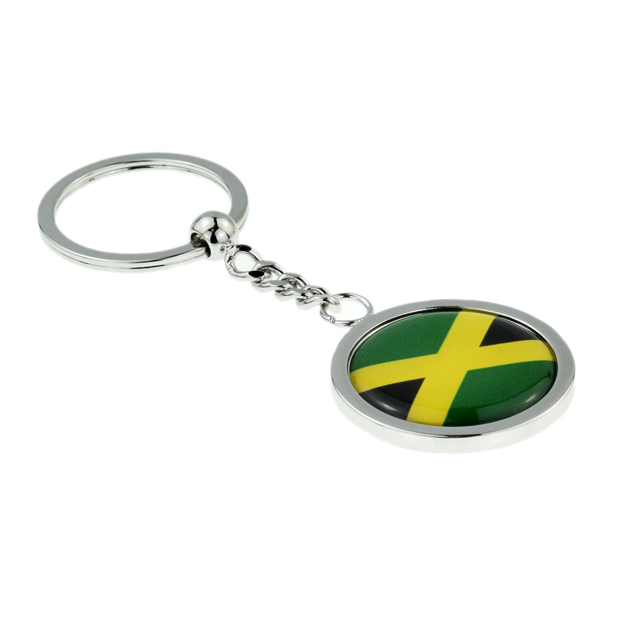 Image Flag Of Jamaica - Jamaican Flag Keychain Keychain - Jamaica Flag