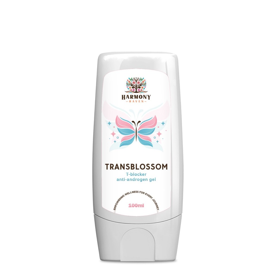 TransBlossom T-Blocker Anti-Androgen 100ml Gel - Control for MTF ...