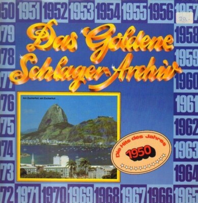 LP Rudi Schuricke / René Carol / Hans Albes / etc Das Goldene Schlager ...