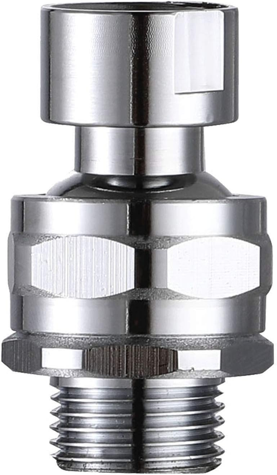 Shower Head Swivel Ball Adapter Brass Adjustable Shower Arm Connector ...