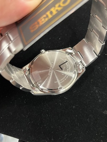 Seiko Essentials Quartz Black Dial Men's Watch SUR361 | eBay