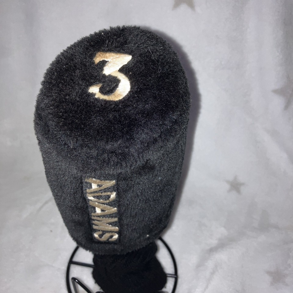 Vintage tight lies adam #3 golf club head cover black white pullover ...