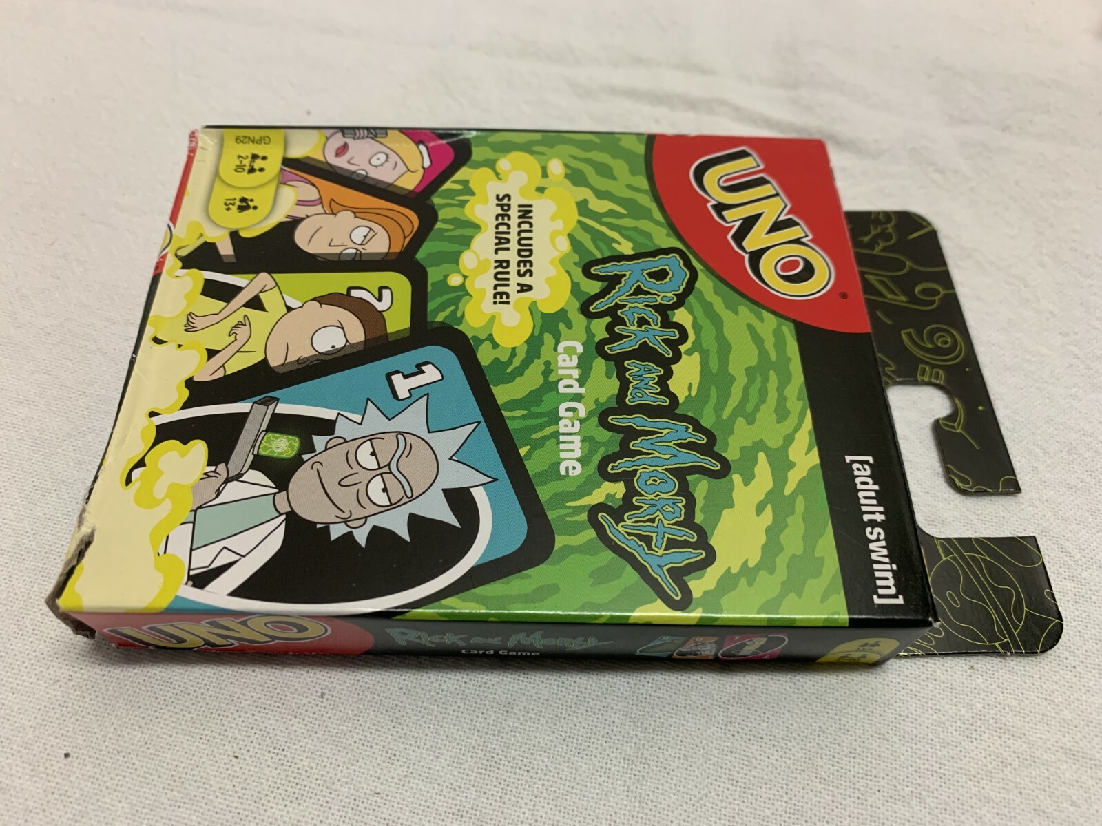 uno card games- rick and morty lot of 2 | eBay