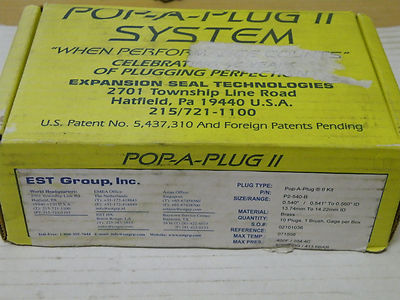 POP-A-PLUG II System Kit P2-540-B Heat Exchanger Tube Plugging System ...