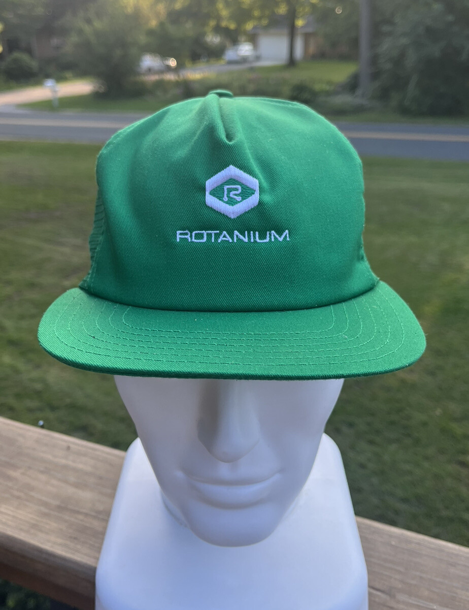 Vintage Rotanium Electrical Products Snap-back Mesh Trucker Hat Made In ...