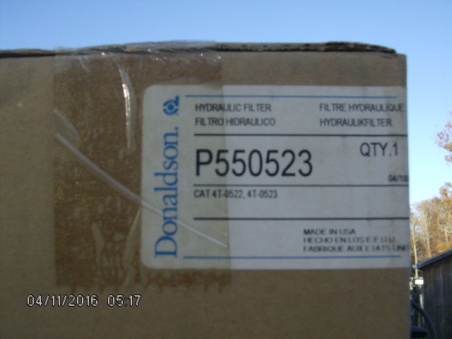 DONALDSON P550523 HYDRAULIC FILTER CARTRIDGE - 1RQ735 - for sale online ...
