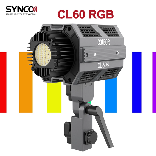 SYNCO COLBOR CL60R RGB COB Video Light 65W Full Color 2700K-6500K APP ...