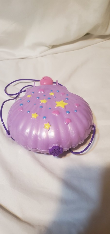 2019 Polly Pocket Sea Shell Purse Activity Ocean Playset Purple w ...