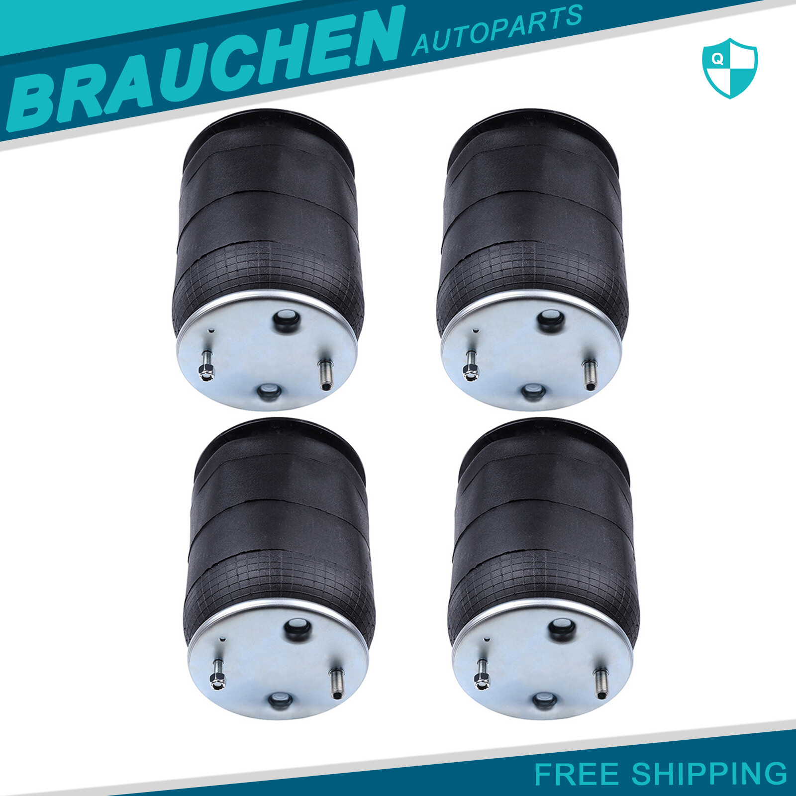 4PCS Air Suspension Spring Bags W01-358-1191 For Navistar ContiTech ...