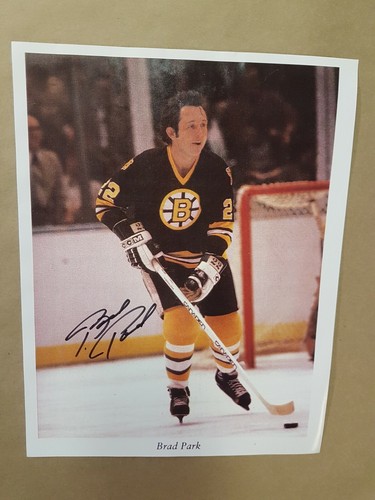 Brad Park Autographed Photo 8x10 hockey NHL signed sports | eBay