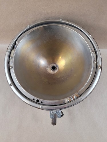 Antique 10.5" CM Hall Drum Headlight Lamp Rat Rod Hot Rod 1910s 1920s ...
