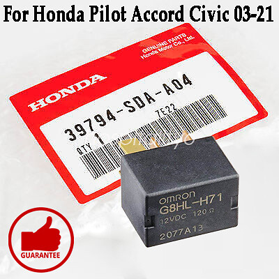 GENUINE HONDA FUEL PUMP RELAY ASSEMBLEY (DENSO) 12V OEM 39794-SDA-004 ...