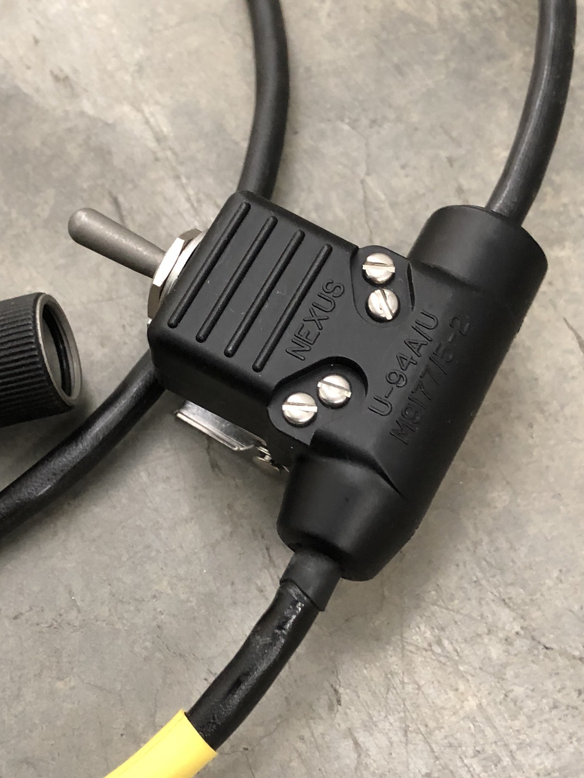 NEW NEXUS U-94A/U PTT SWITCH AN-VIC-3 TO SINCGARS RADIO INTERFACE CABLE ...