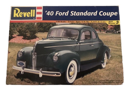 Revell '40 Ford Standard Coupe Model Kit 1:25 Level 3 NIOB FS Parts | eBay