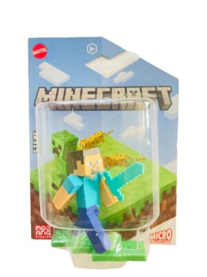 Mattel - Minecraft - Micro Collection - Steve | eBay