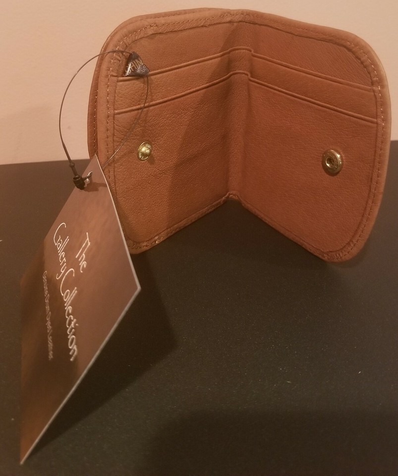 Embroidered Soft Genuine Leather Handy Wallet Change Purse | eBay