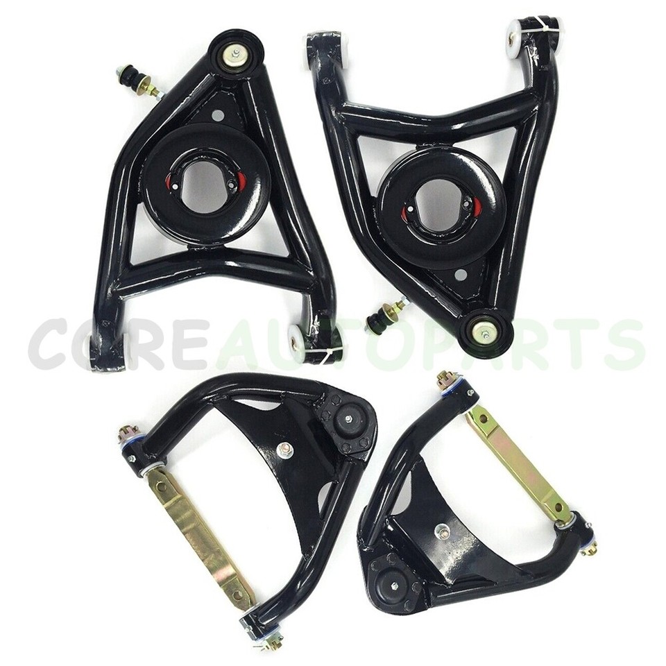 For 1964-72 GM A Body Gto Heavy Duty Tubular Upper & Lower Control Arms ...