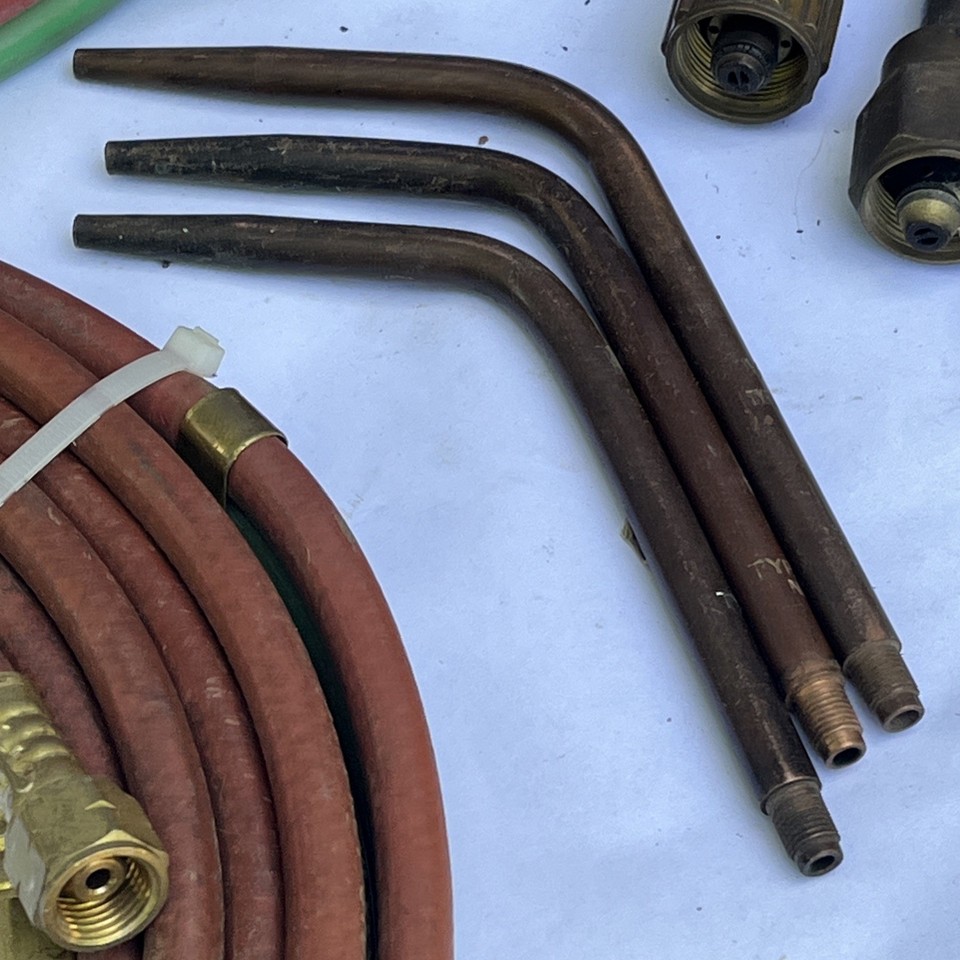 Vintage Victor C1450 Torch Kit Type 315, Regulators, Hoses – As-Is ...