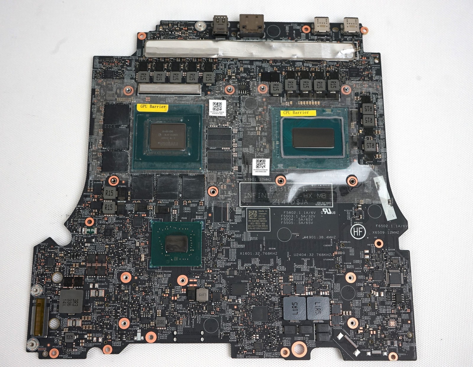 Components Dell J6YWN Alienware M18 R1 Laptop Motherboard - Intel I9 ...