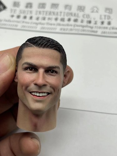 1:6 Scale soccer players Head Sculpt Fit 12" Male HT Action Figure Body ...