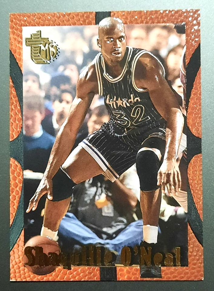 SHAQUILLE SHAQ O'NEAL-1995 TOPPS TMB #69🏀BASKETBALL CARD-ORLANDO MAGIC ...