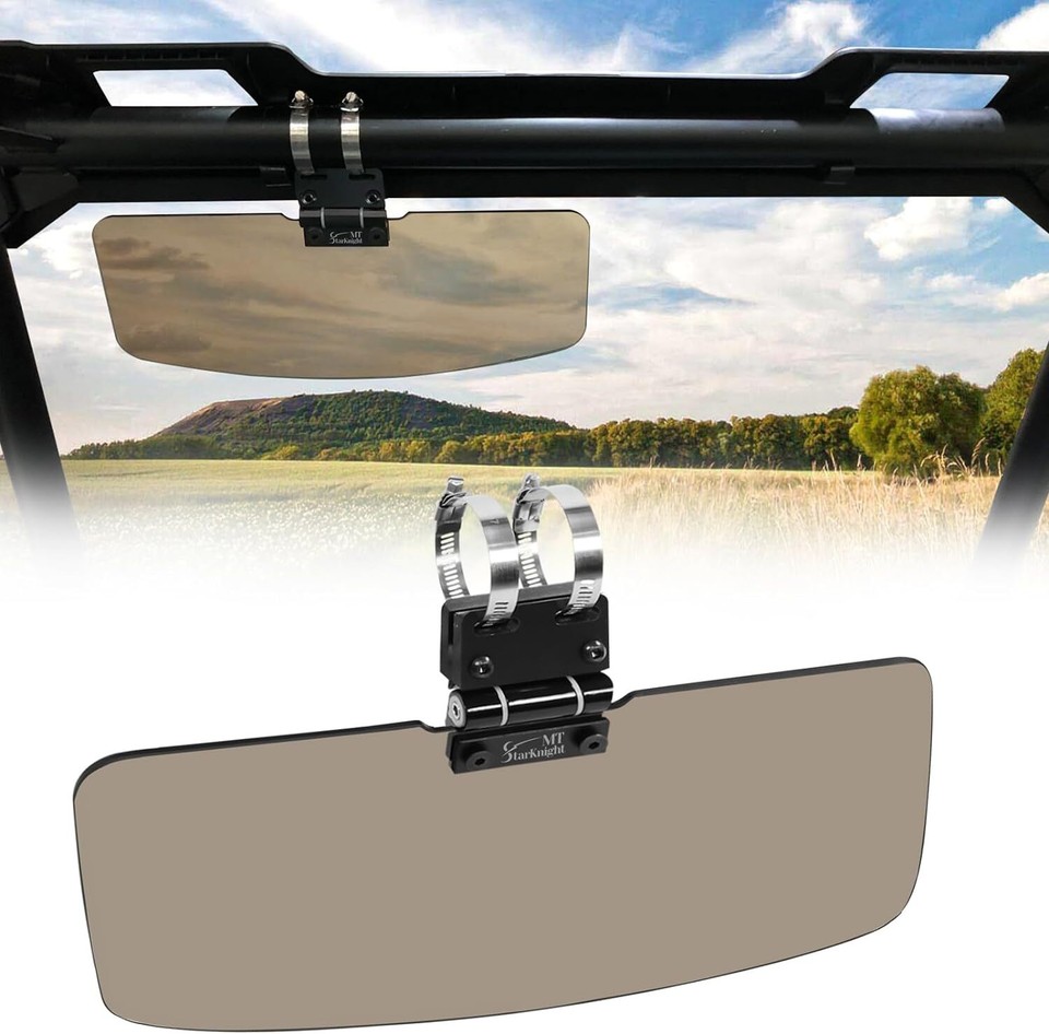 UTV Sun Visor Protector For Polaris Ranger RZR General Pioneer 1.5”-2 ...