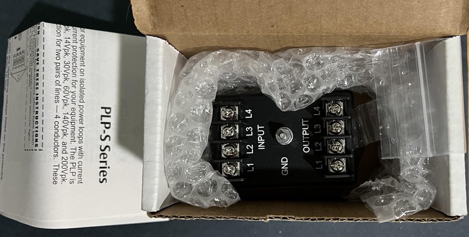 PLP-43S Isolated Power Loop Circuit (Surge) Protector /B1 | eBay