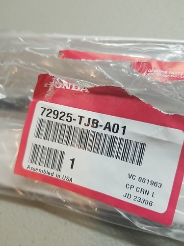 Genuine 2019-2021 Acura RDX Molding Right Rear Door Sash Honda 72925 ...