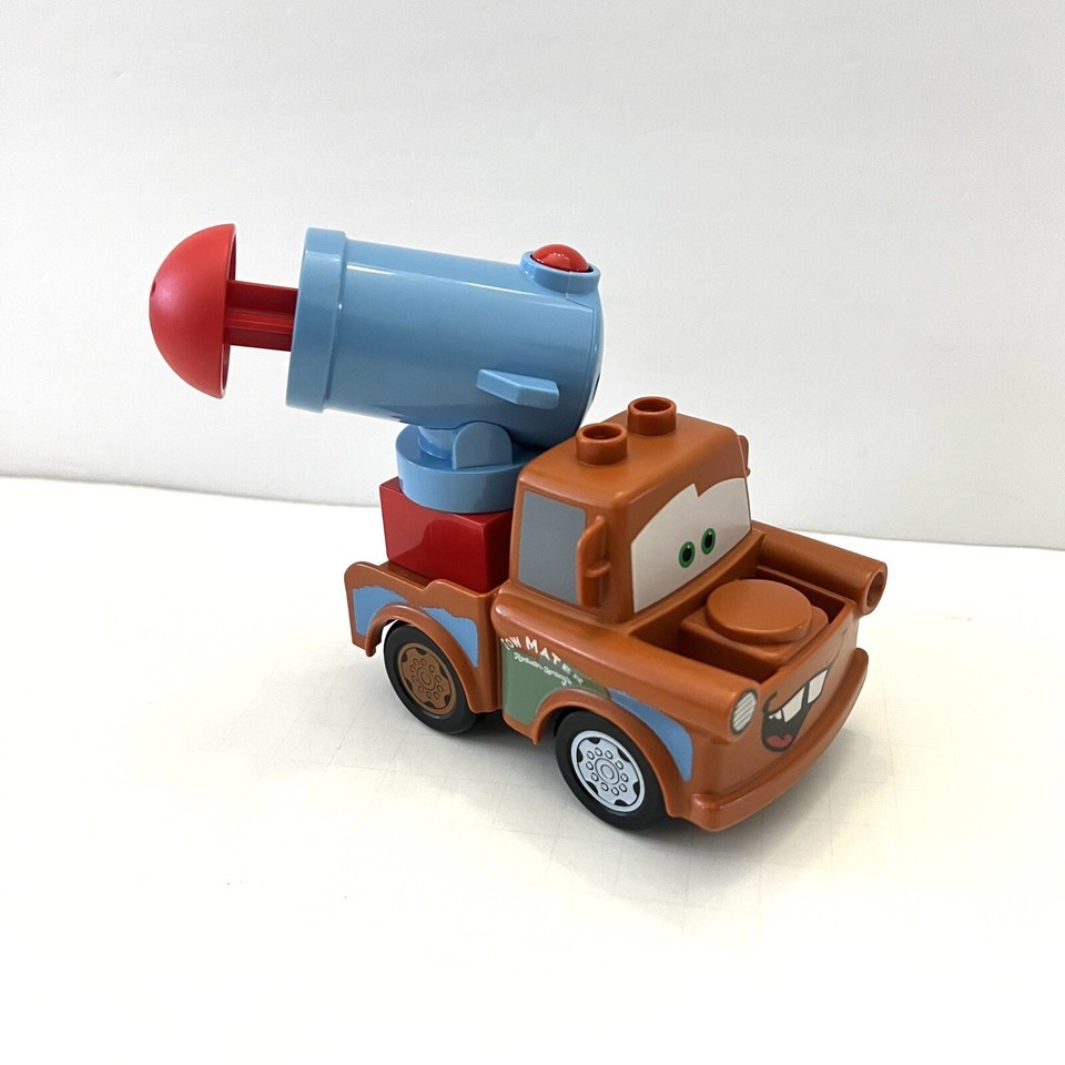 Disney Pixar Cars Lego Duplo Agent Mater 5817 Complete Set + Extra ...