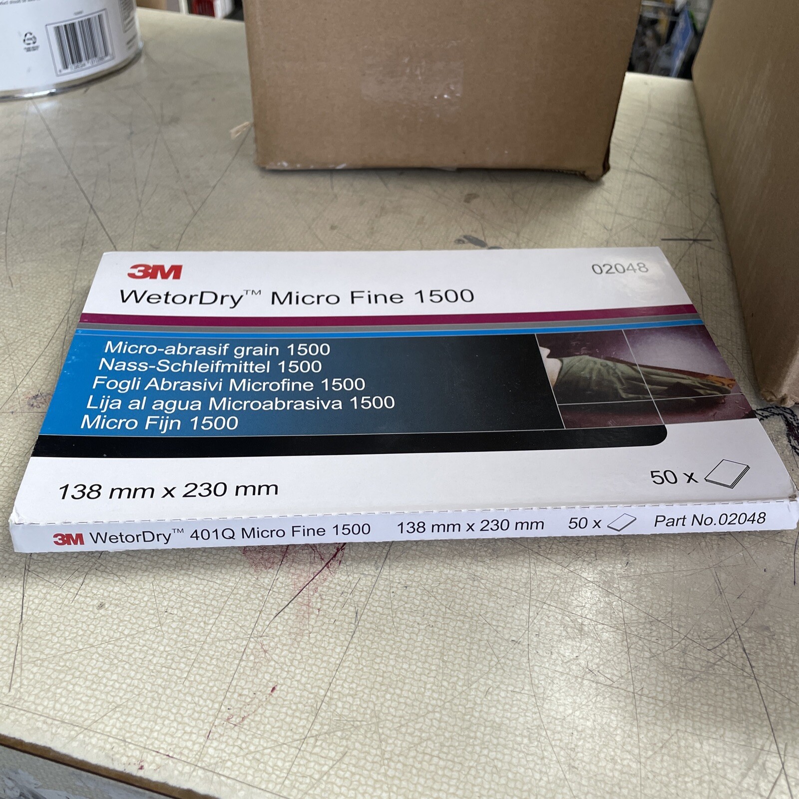 3M 02048/ 02023 Imperial Wetordry 5 1/2 x 9 Inch Abrasive 50 Sheets ...