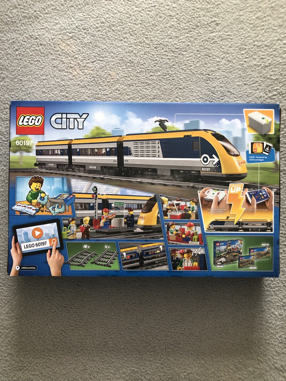 LEGO 60197 City Passenger Train With Power Up Function | eBay Australia
