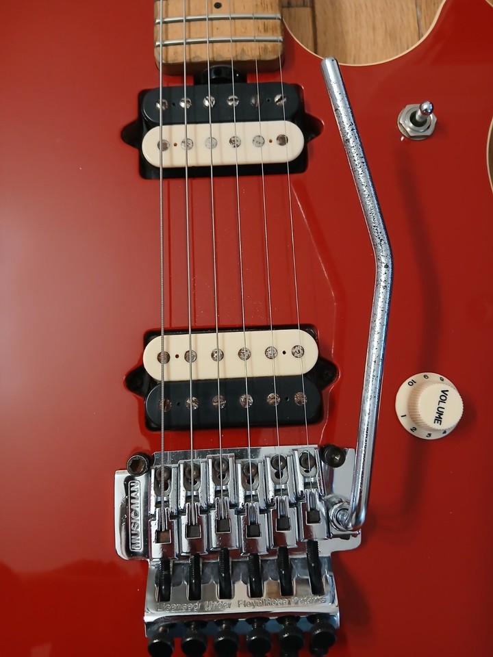 Very clean 1998 Ernie Ball Music Man Axis EX Floyd Rose , Japan w ...