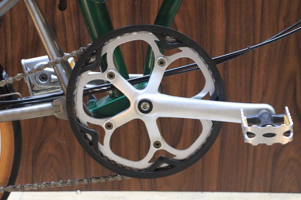 Brompton S2L-X Titanium Model 16 Inch Folding Mini Velo Bike 1x2 Speed ...