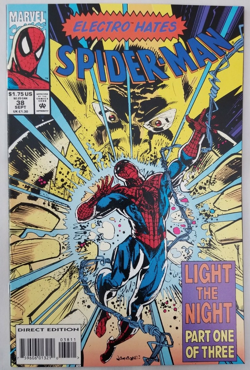 Comic Electro Spider Man