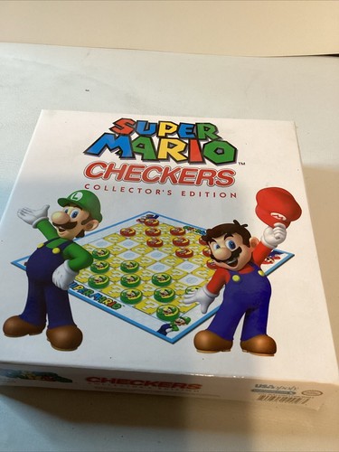 Super Mario Brothers Checkers Collector's Edition Board Game | eBay