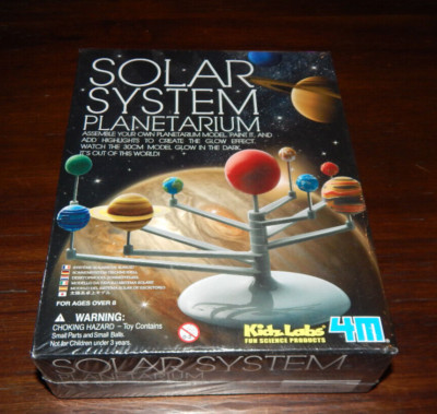 Solar System Planetarium Model Kit Kidz Labs 4M Brand NEW SEALED Ages 8 ...