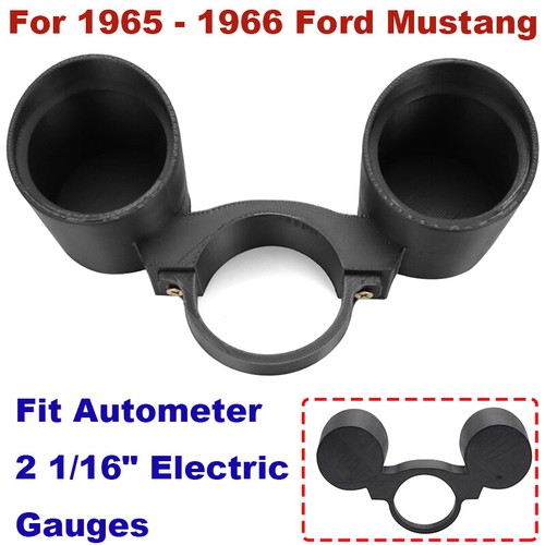 1965-1966 Ford Mustang Low Profile Rally Pac For 1965 - 1966 Ford ...