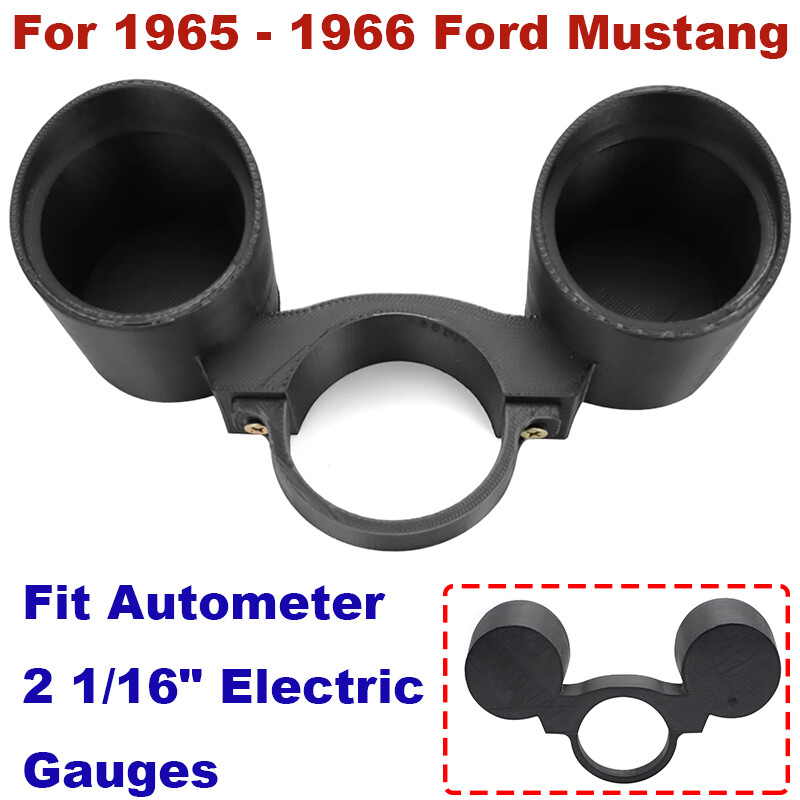 1965-1966 Ford Mustang Low Profile Rally Pac For 1965 - 1966 Ford ...