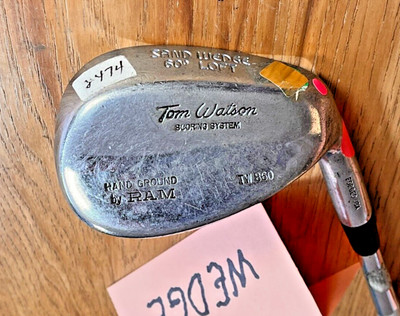 #4830 RH "VINTAGE" RAM Watson scoring system TW 860 lob wedge 60° w ...