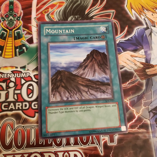 Yu-Gi-Oh! TCG Mountain Starter Deck Joey SDJ-037 Unlimited Common for ...