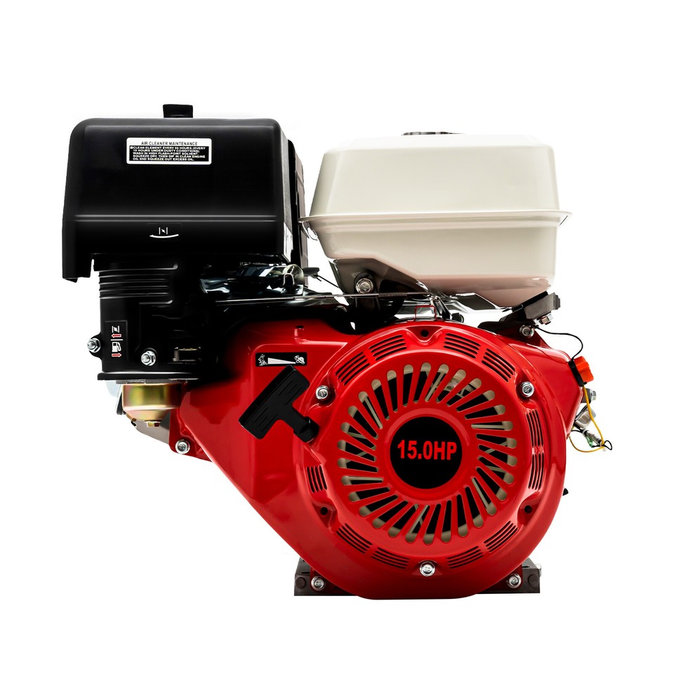 15 HP 4 Stroke Engine Motor OHV Horizontal Go Kart Motor Recoil Start ...