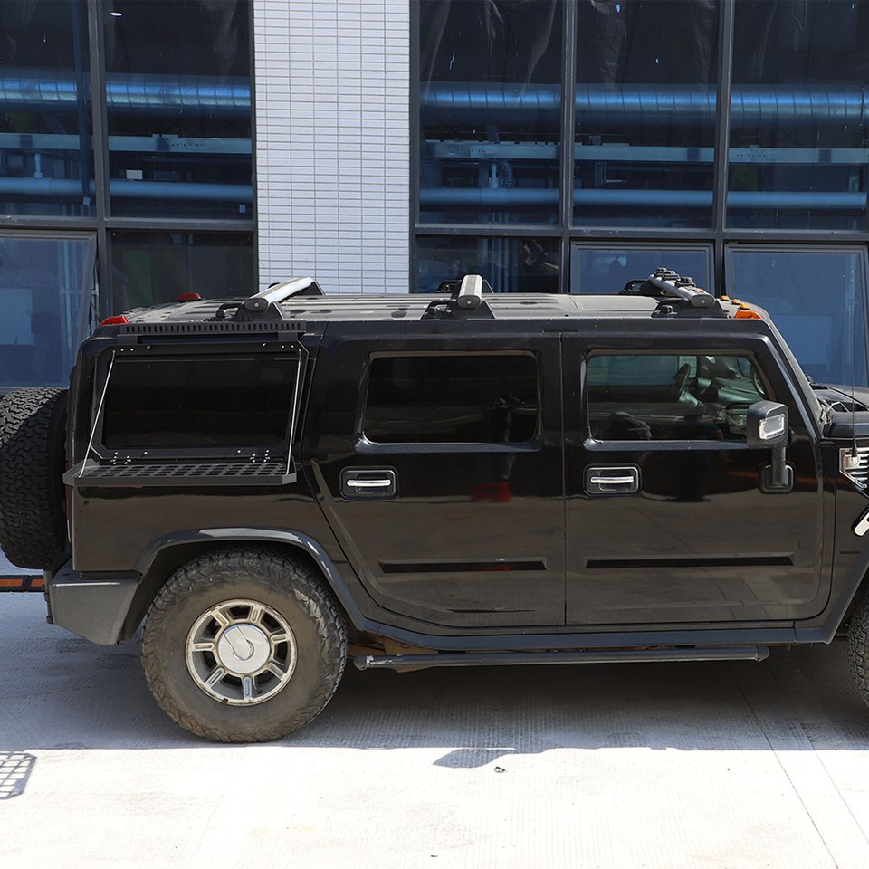 Foldable Glass Guard Molle Panel Shelf Module storage Fits Hummer H2 ...