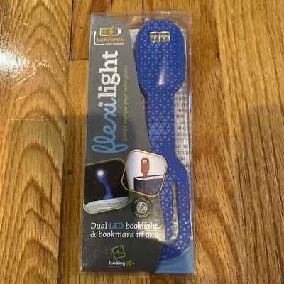 Flexilight Rechargeable Blue Hexagonal Booklight - Thinking Gifts | eBay